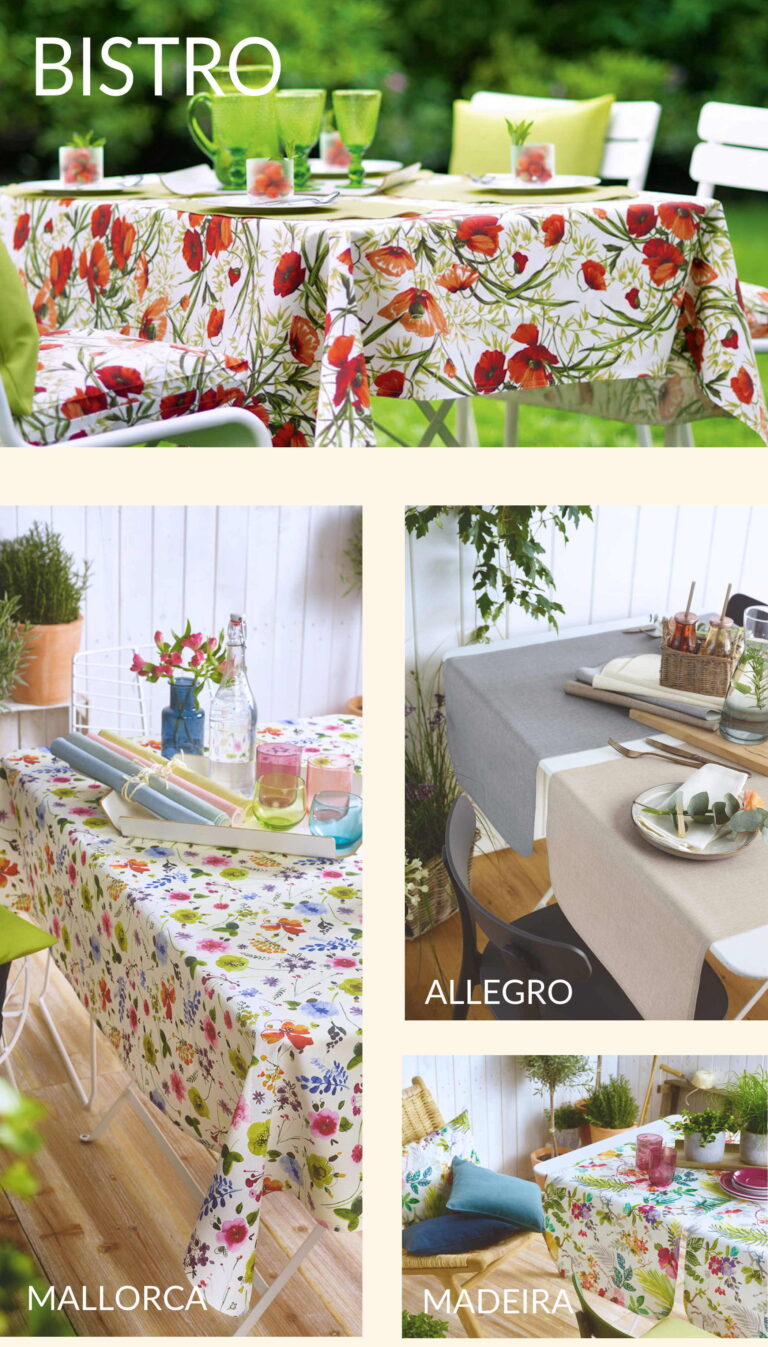 Gedeckte Tische – Tisch-Decken